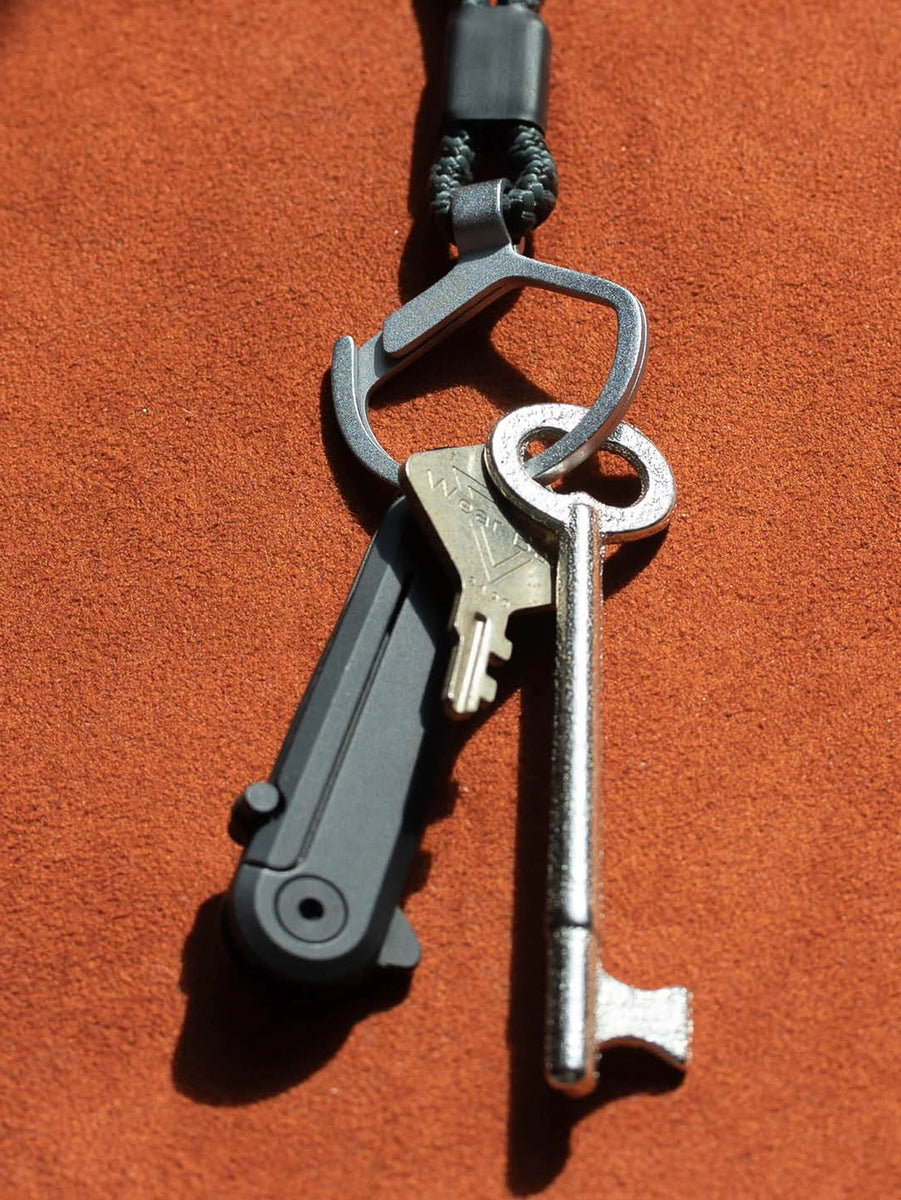 Rope Split Ring - Black