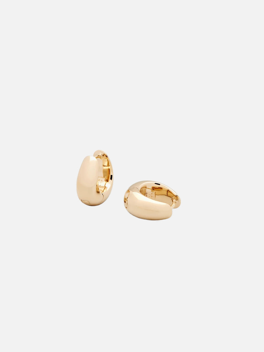 TOM WOOD Ice Hoops Small Earrings - Gold KÜPE