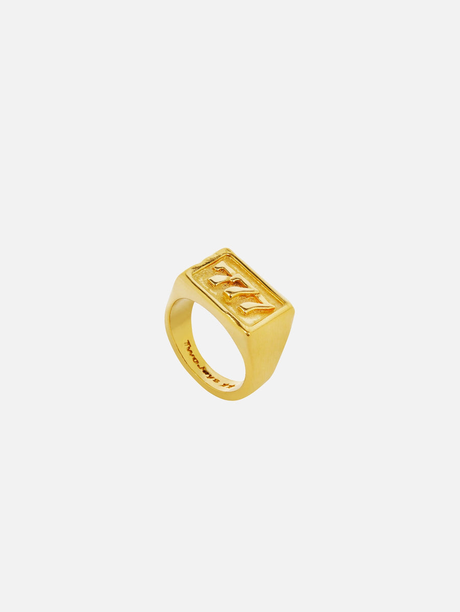 777 Ring - Gold