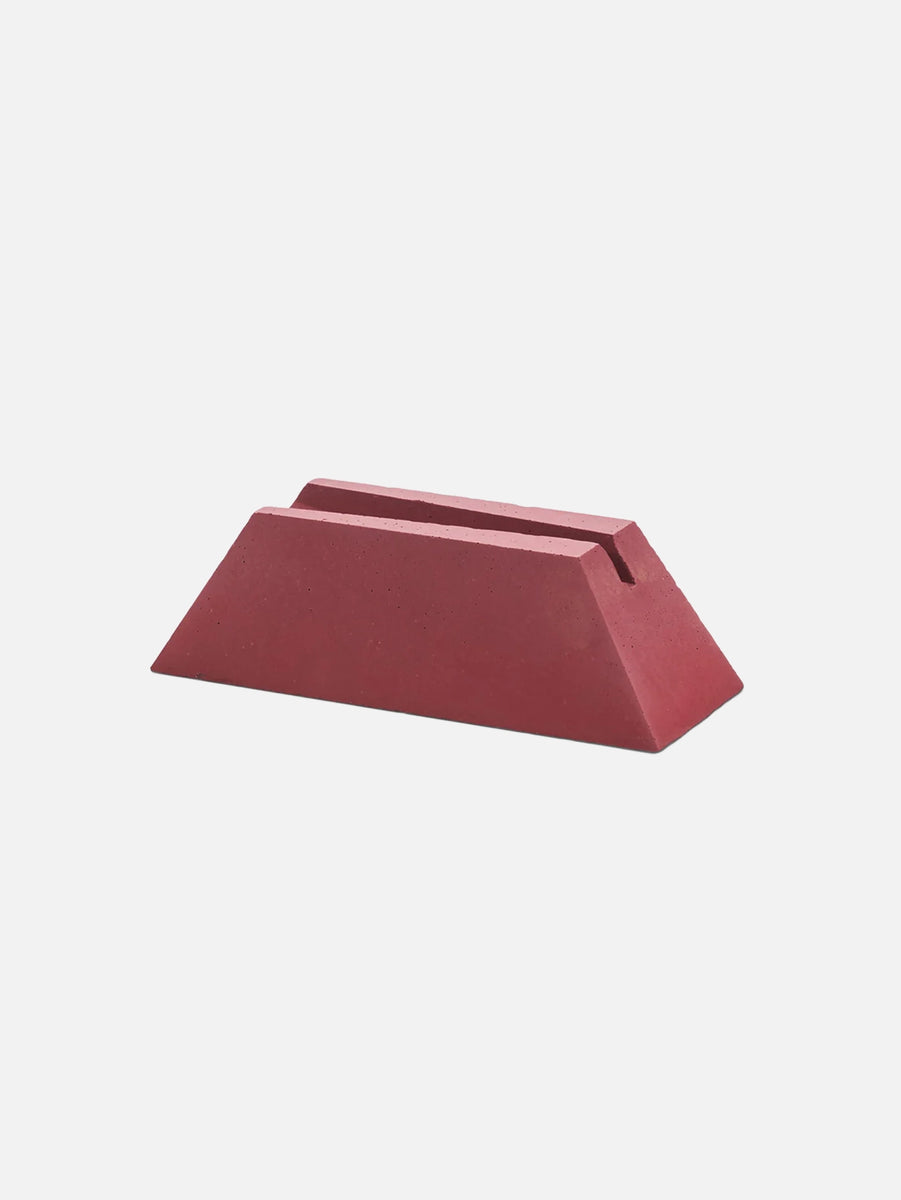 Desk Knife Plinth - Red | BIÇAK STANDI shopi go